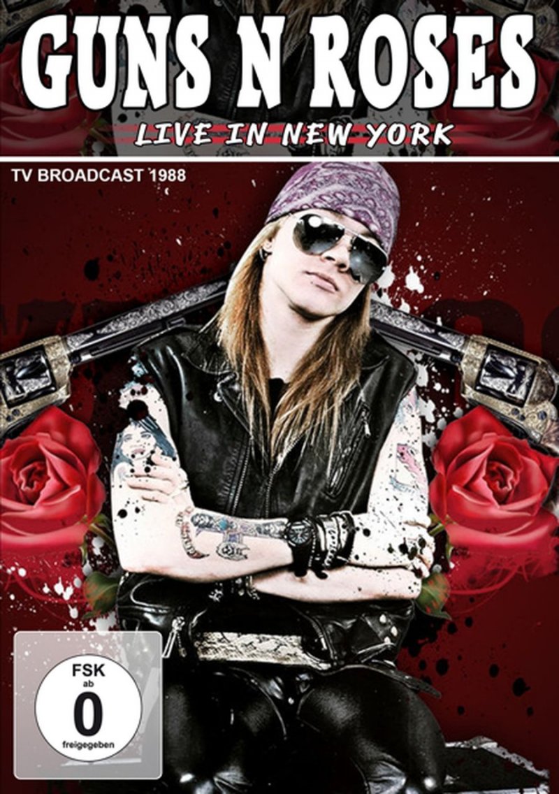 Guns 'n' Roses - Live In New York 1988 | DVD Film | Dvdoo.dk